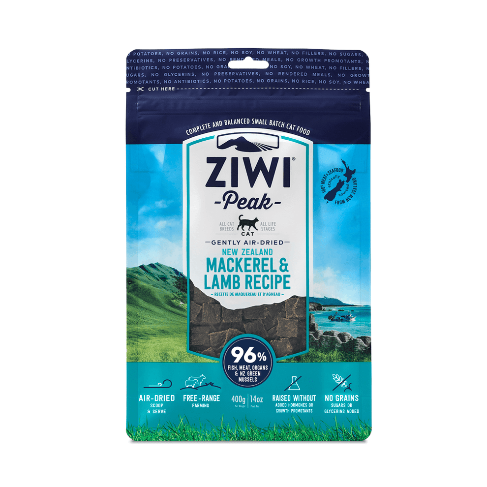 Ziwi Peak Cat Mackerel & Lamb 400g – RSPCA World for Pets